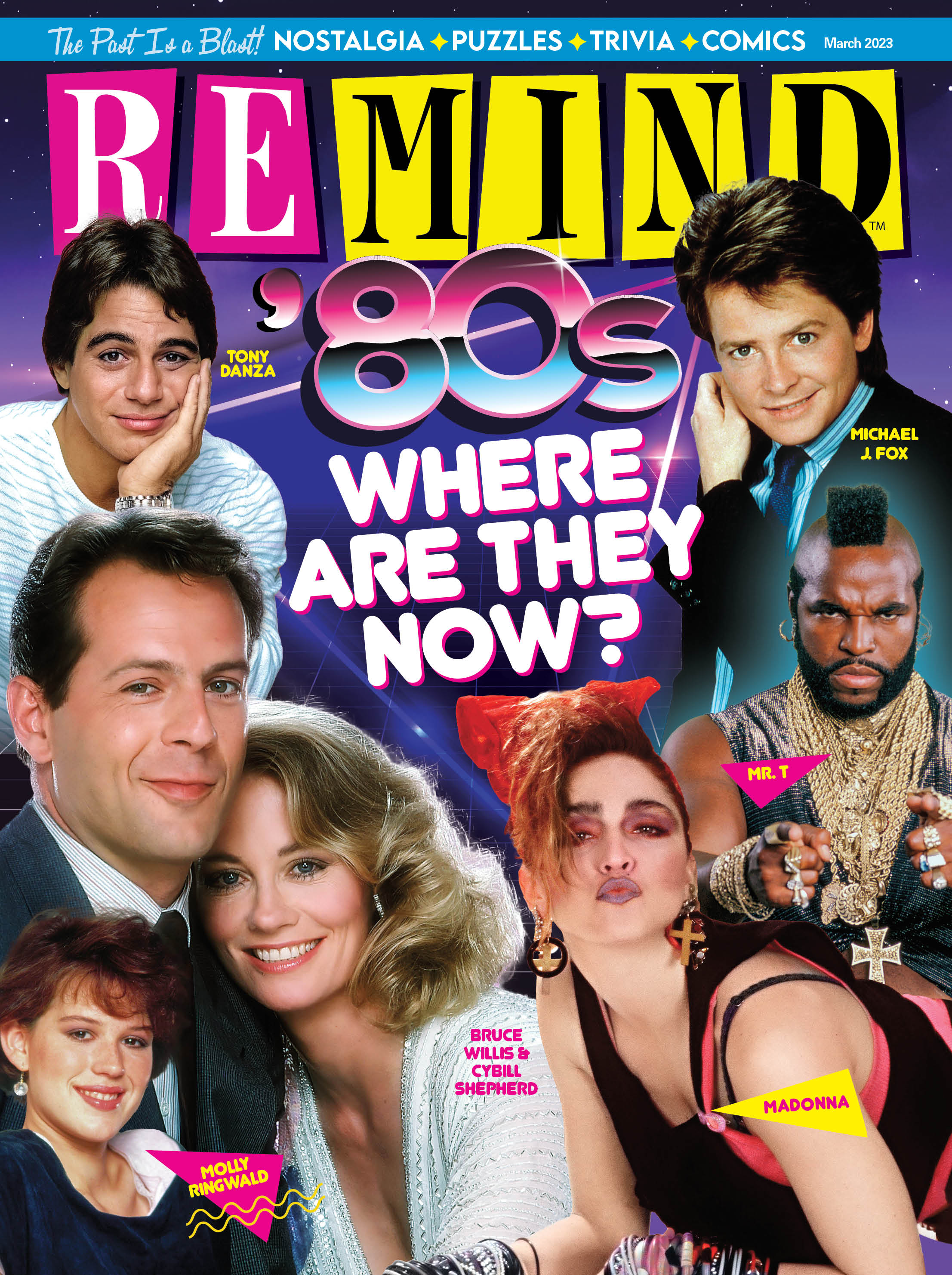  80s Where Are They Now March 2023 Betty White Puzzler